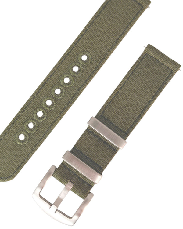 Split Strap Canvas oliv – NATO STRAP SHOP